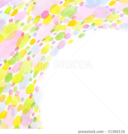 Water polka watercolor texture - Stock Illustration [31368116] - PIXTA