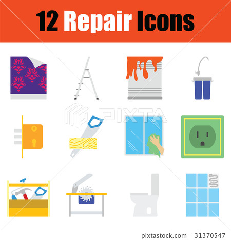 Repair icon set - Stock Illustration [31370547] - PIXTA