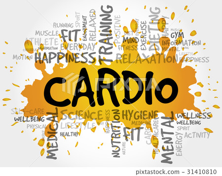 CARDIO word cloud background - Stock Illustration [31410810] - PIXTA