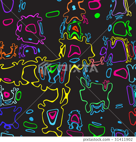 multicolor abstract background - Stock Illustration [31411902] - PIXTA