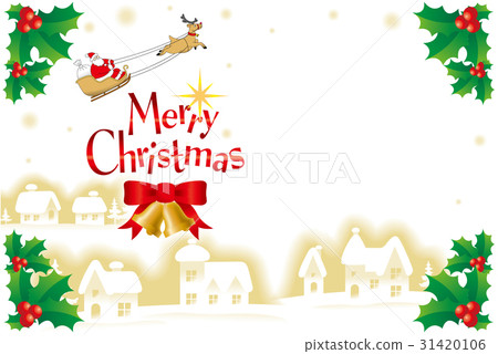 聖誕卡·聖誕節圖像-插圖素材 [31420106] - PIXTA圖庫