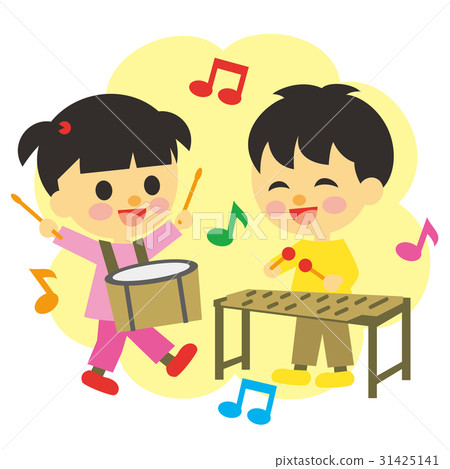 Children and event occasion music concert - Stock Illustration ...