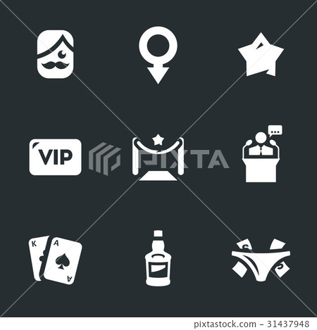 Vector Set of Man Club Icons. - Stock Illustration [31437948] - PIXTA