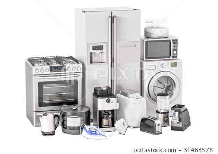 Set of kitchen home appliances. - Stock Illustration [31463578] - PIXTA