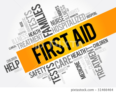 First aid word cloud collage - Stock Illustration [31466464] - PIXTA