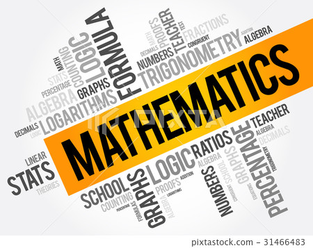 Mathematics word cloud collage - Stock Illustration [31466483] - PIXTA