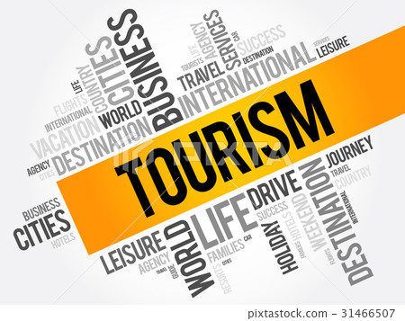 Tourism word cloud collage - Stock Illustration [31466507] - PIXTA