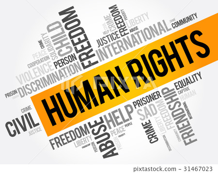 Human rights word cloud collage - Stock Illustration [31467023] - PIXTA