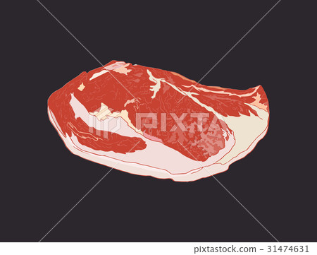 Premieum meat A4 grade , sketch vector. - Stock Illustration [31474631 ...