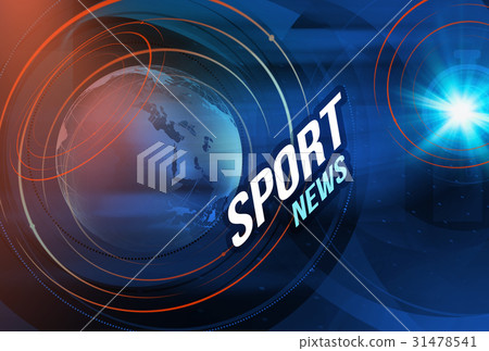 Graphical Sport News background I - Stock Illustration [31478541] - PIXTA