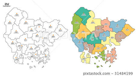 illustration, city, Districts - Stock Illustration [31484199] - PIXTA