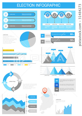 illustration, button, chart - Stock Illustration [31484273] - PIXTA