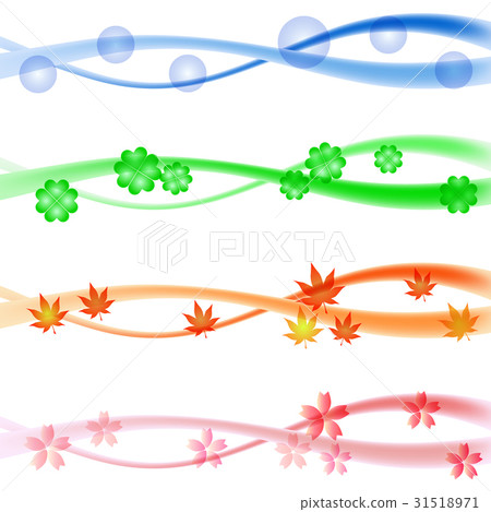 Wave 4 colors - Stock Illustration [31518971] - PIXTA