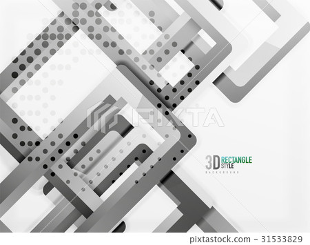 Rectangle tube elements, vector background - Stock Illustration ...