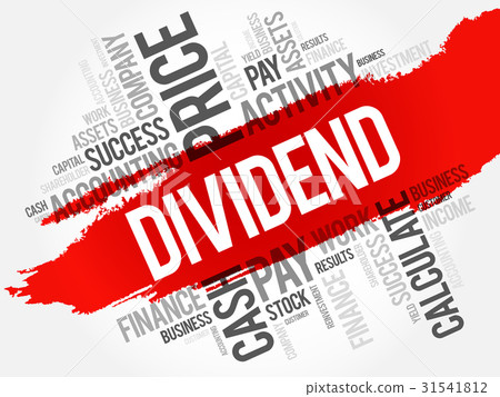 Dividend word cloud collage - Stock Illustration [31541812] - PIXTA
