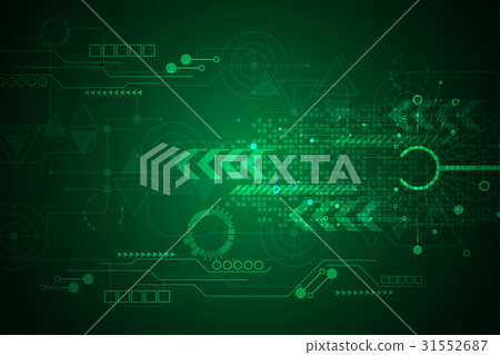 Vector technology innovation of the future. - Stock Illustration ...