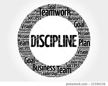 DISCIPLINE word cloud collage - Stock Illustration [31590236] - PIXTA