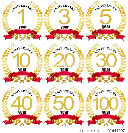 Anniversary of the founding - Stock Illustration [31645307] - PIXTA