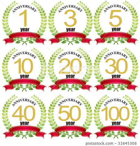 Anniversary of the founding - Stock Illustration [31645308] - PIXTA