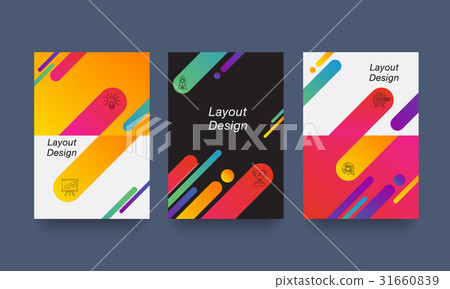 abstract colorful layout - Stock Illustration [31660839] - PIXTA