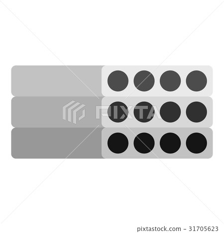 Stack of precast reinforced concrete slabs icon - Stock Illustration ...
