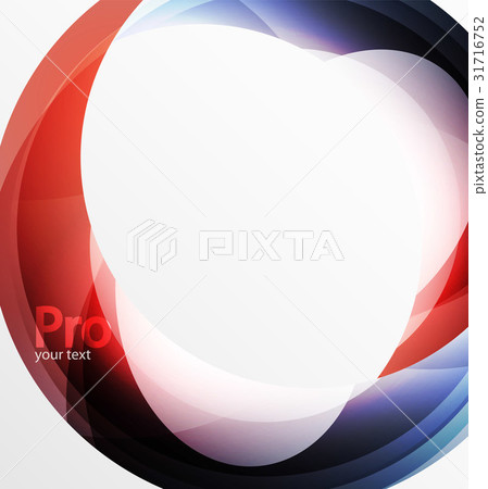 Futuristic hi-tech glass wave abstract background - Stock Illustration ...