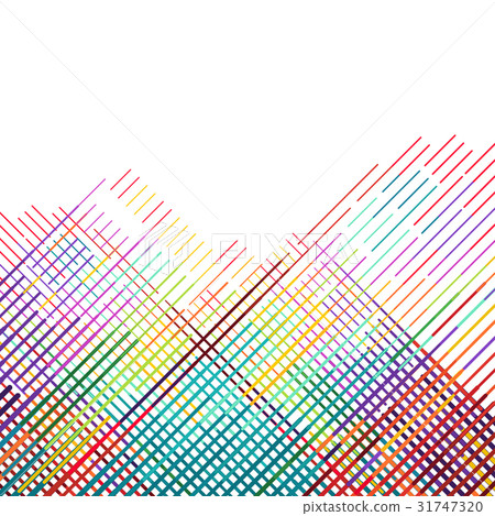 vector illustration of line Multicolored - Stock Illustration [31747320 ...