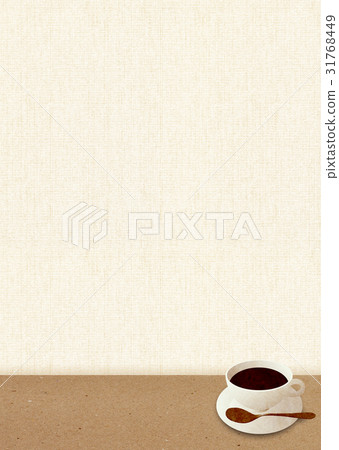 Cafe menu background _ vertical - Stock Illustration [31768449] - PIXTA