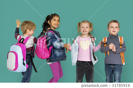 Diversity Of Kids Having Fun Smiling - Stock Photo [31785919] - PIXTA