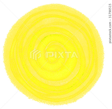 Yellow circle - Stock Illustration [31790515] - PIXTA