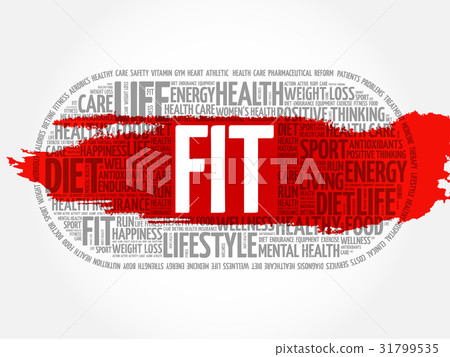 FIT word cloud background - Stock Illustration [31799535] - PIXTA