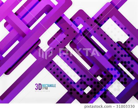 Rectangle tube elements, vector background - Stock Illustration ...