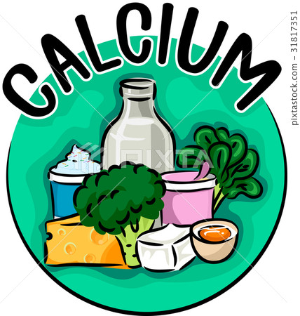 Calcium Icon - Stock Illustration [31817351] - PIXTA