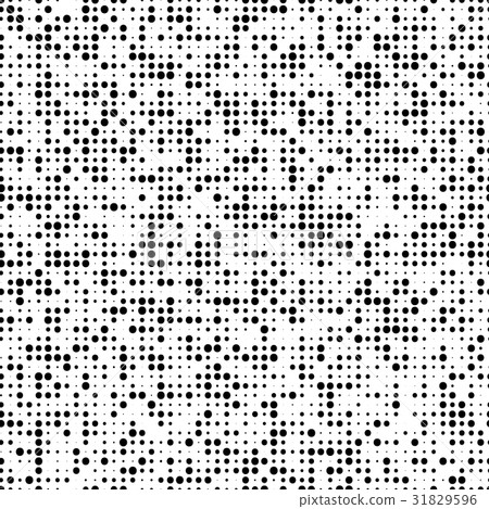 pattern with black dots - Stock Illustration [31829596] - PIXTA