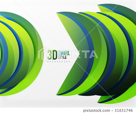 3D wave design - Stock Illustration [31831746] - PIXTA