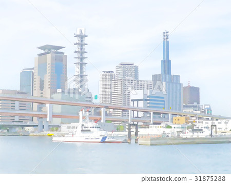 From Meriken Wharf - Stock Illustration [31875288] - PIXTA