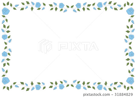 Rose patterned frame - Stock Illustration [31884829] - PIXTA