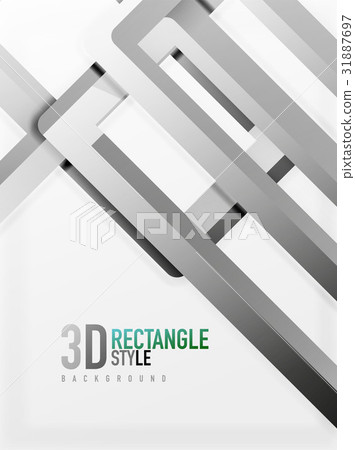 Rectangle tube elements, vector background - Stock Illustration ...
