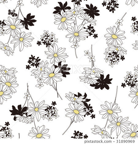 Margaret floral design - Stock Illustration [31890969] - PIXTA