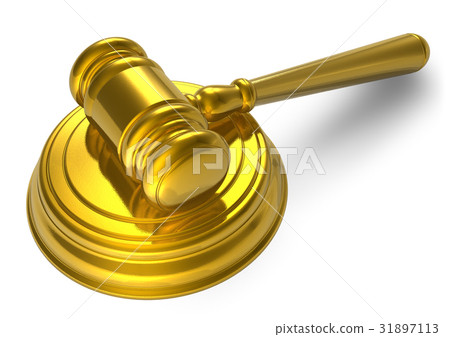 Golden mallet-插圖素材 [31897113] - PIXTA圖庫