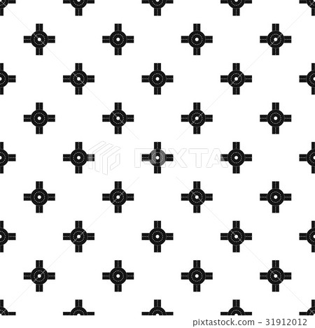 Big road junction pattern vector - Stock Illustration [31912012] - PIXTA