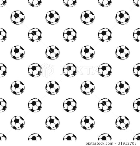Soccer ball pattern vector - Stock Illustration [31912705] - PIXTA