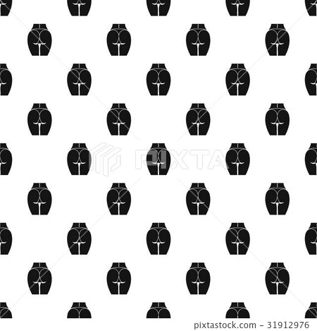 Buttocks of girl pattern vector - Stock Illustration [31912976] - PIXTA