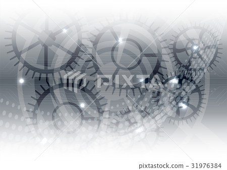 Gray vector technology concept abstract background - Stock Illustration ...