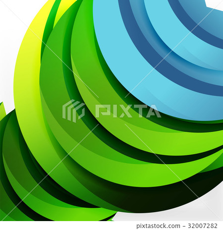 3D wave design - Stock Illustration [32007282] - PIXTA