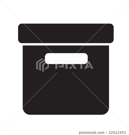 Office File Box icon illustration design - Stock Illustration [32022455 ...