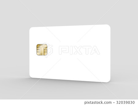 blank chip card - Stock Illustration [32039830] - PIXTA