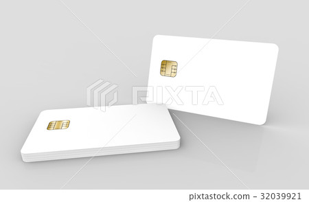 blank chip cards - Stock Illustration [32039921] - PIXTA