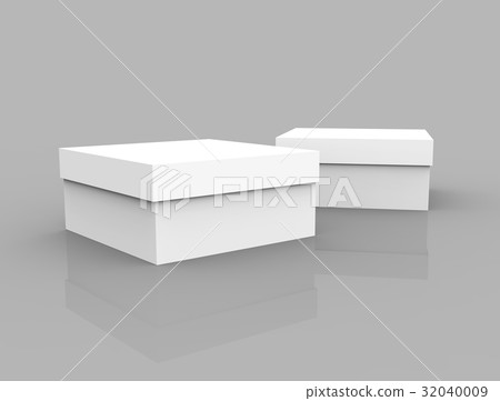 blank paper boxes - Stock Illustration [32040009] - PIXTA