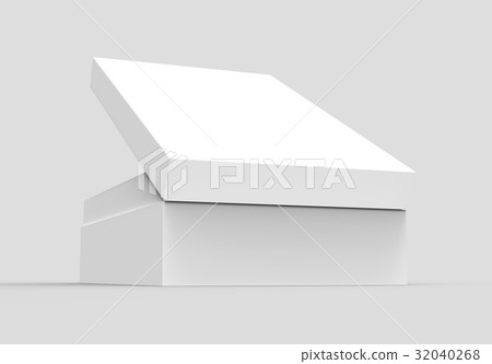 blank paper box - Stock Illustration [32040268] - PIXTA